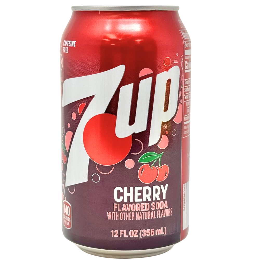 7UP Cherry - 355ml | Candy Funhouse – Candy Funhouse CA