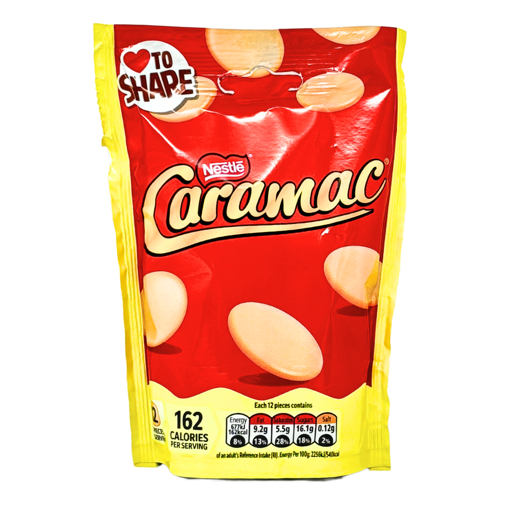 Nestle Caramac Buttons Pouch (UK) - 86g | Candy Funhouse – Candy Funhouse CA