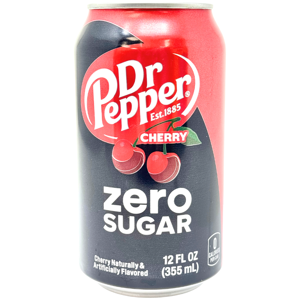 Dr Pepper Cherry Zero Sugar - 355mL | Candy Funhouse – Candy Funhouse CA