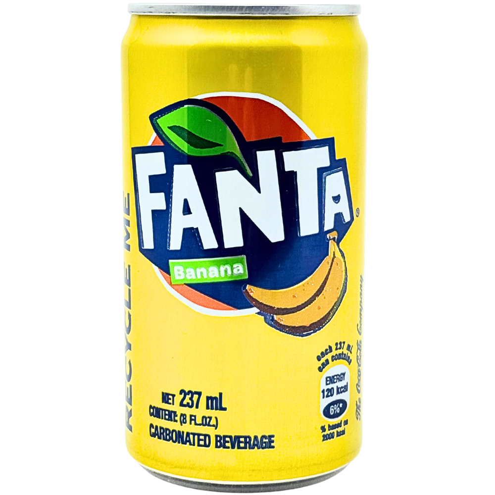 Fanta Banana (China) - 237mL | Candy Funhouse – Candy Funhouse CA