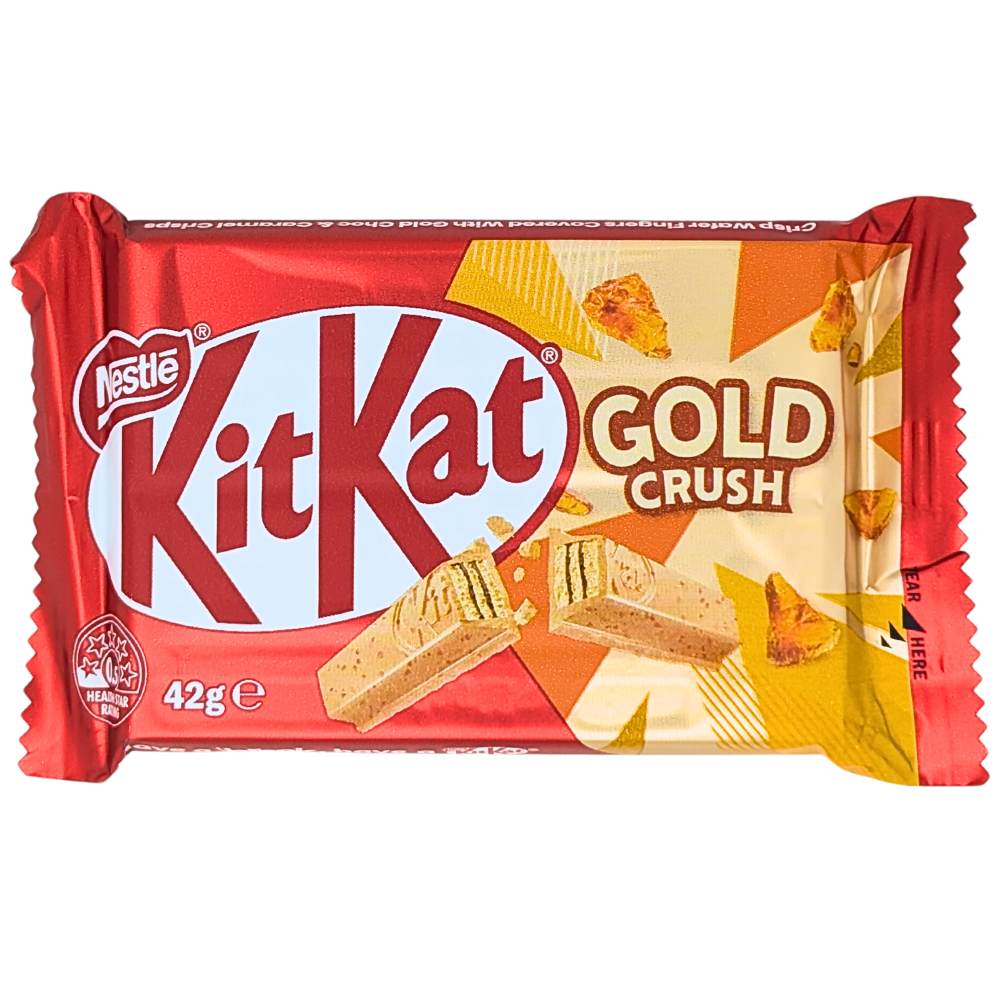 Kit Kat Gold Crush (Australia) - 42g | Candy Funhouse – Candy Funhouse CA