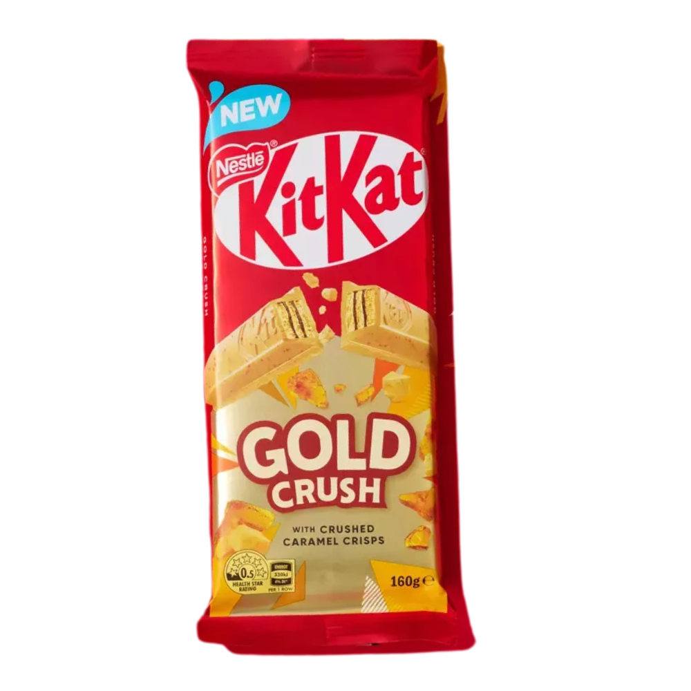 Kit Kat Gold Crush (Australia) - 160g | Candy Funhouse – Candy Funhouse CA