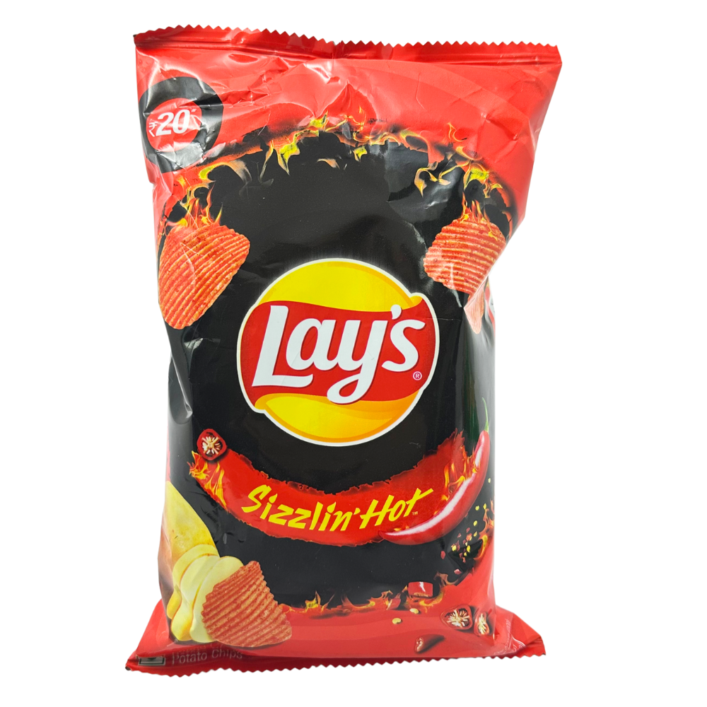 Lay's Sizzling Hot (India) - 48g | Candy Funhouse – Candy Funhouse CA
