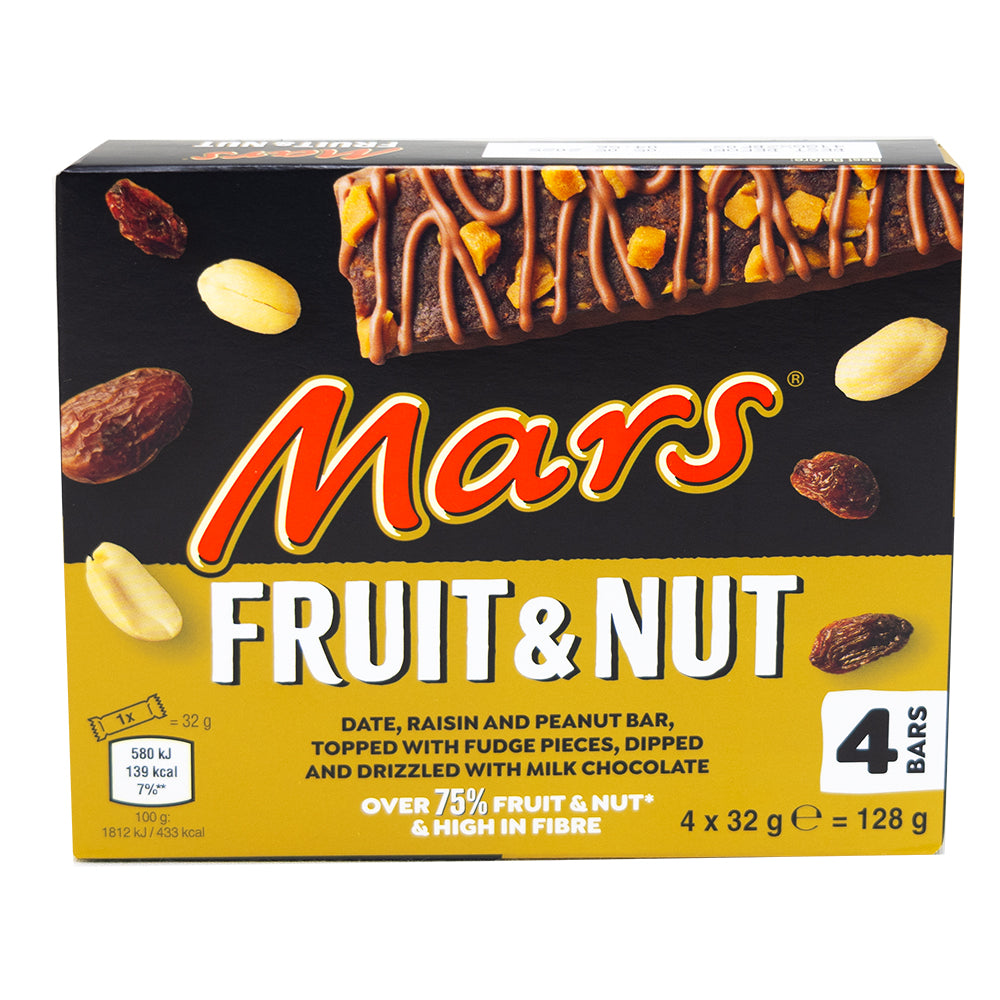 Mars Triple Treat Fruit & Nut 4pk (UK) - 128g | Candy Funhouse – Candy Funhouse CA
