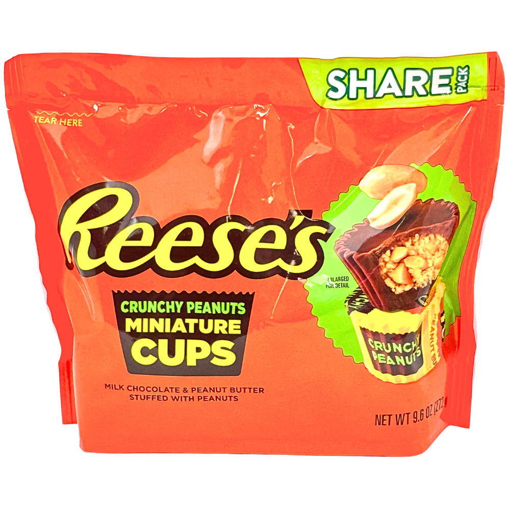 Reese's Crunchy Peanuts Miniature Cups Share Pack | Candy Funhouse – Candy Funhouse CA