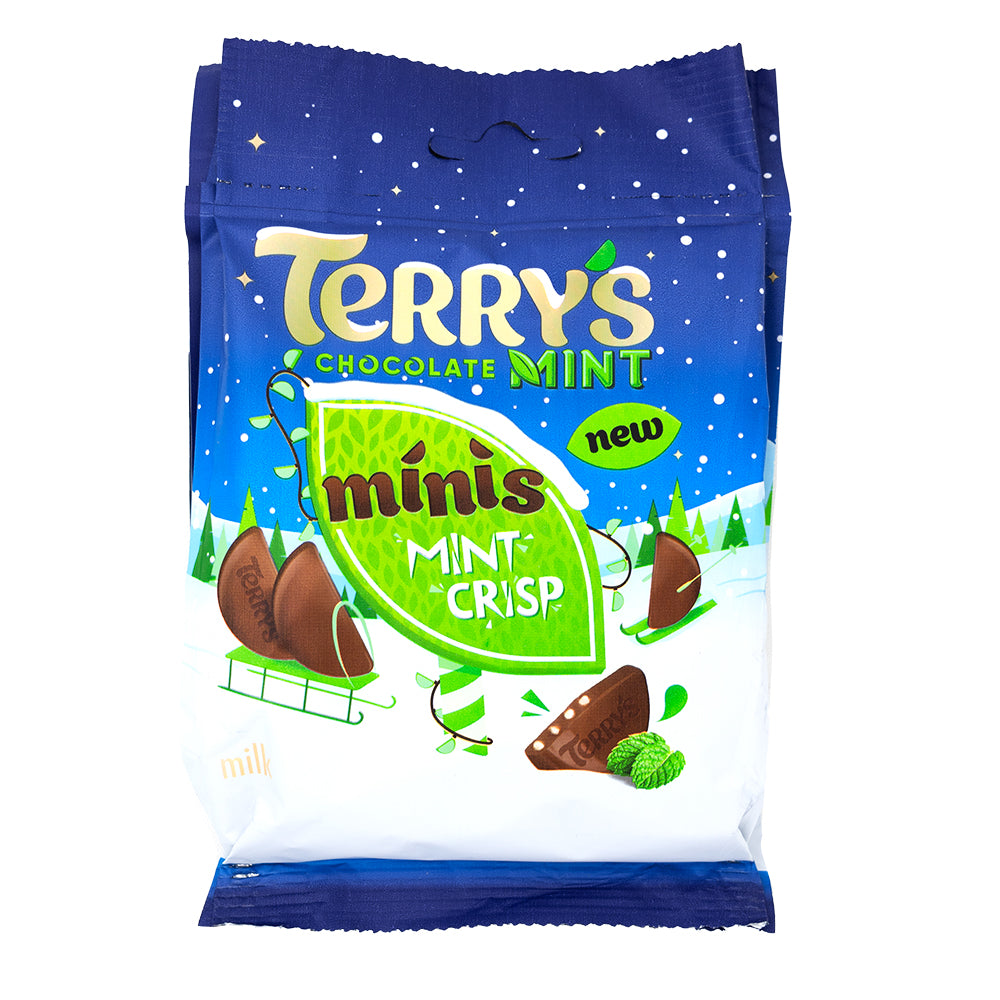 Terry's Chocolate Mint Crisps Minis (UK) - 80g | Candy Funhouse – Candy Funhouse CA