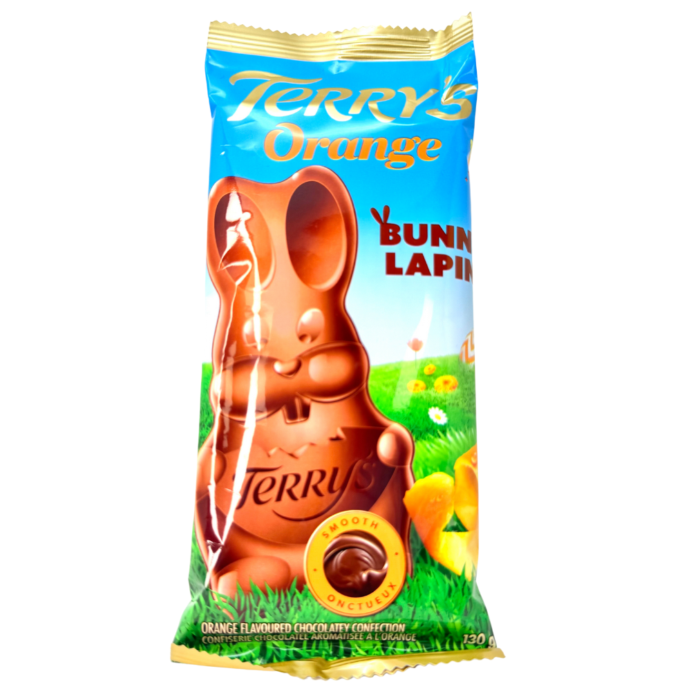 Terry's Orange Large Easter Bunny Chocolate - 130g | Candy Funhouse – Candy Funhouse CA