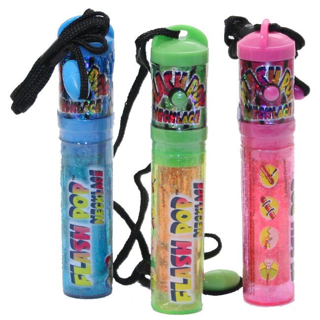 Flash Pop Necklace Novelty Candy – Candy Funhouse CA
