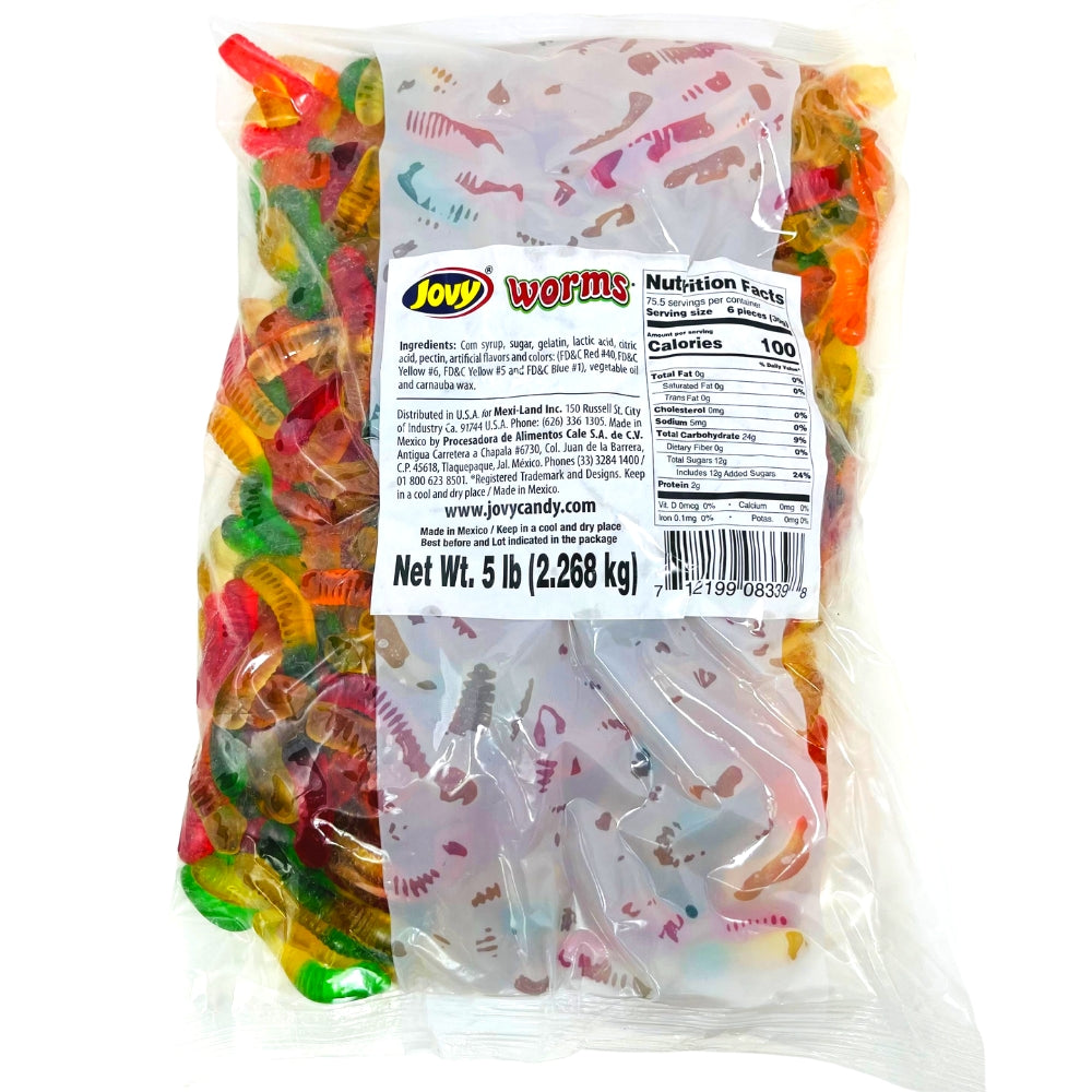 Jovy Gummy Worms | Candy Funhouse – Candy Funhouse CA