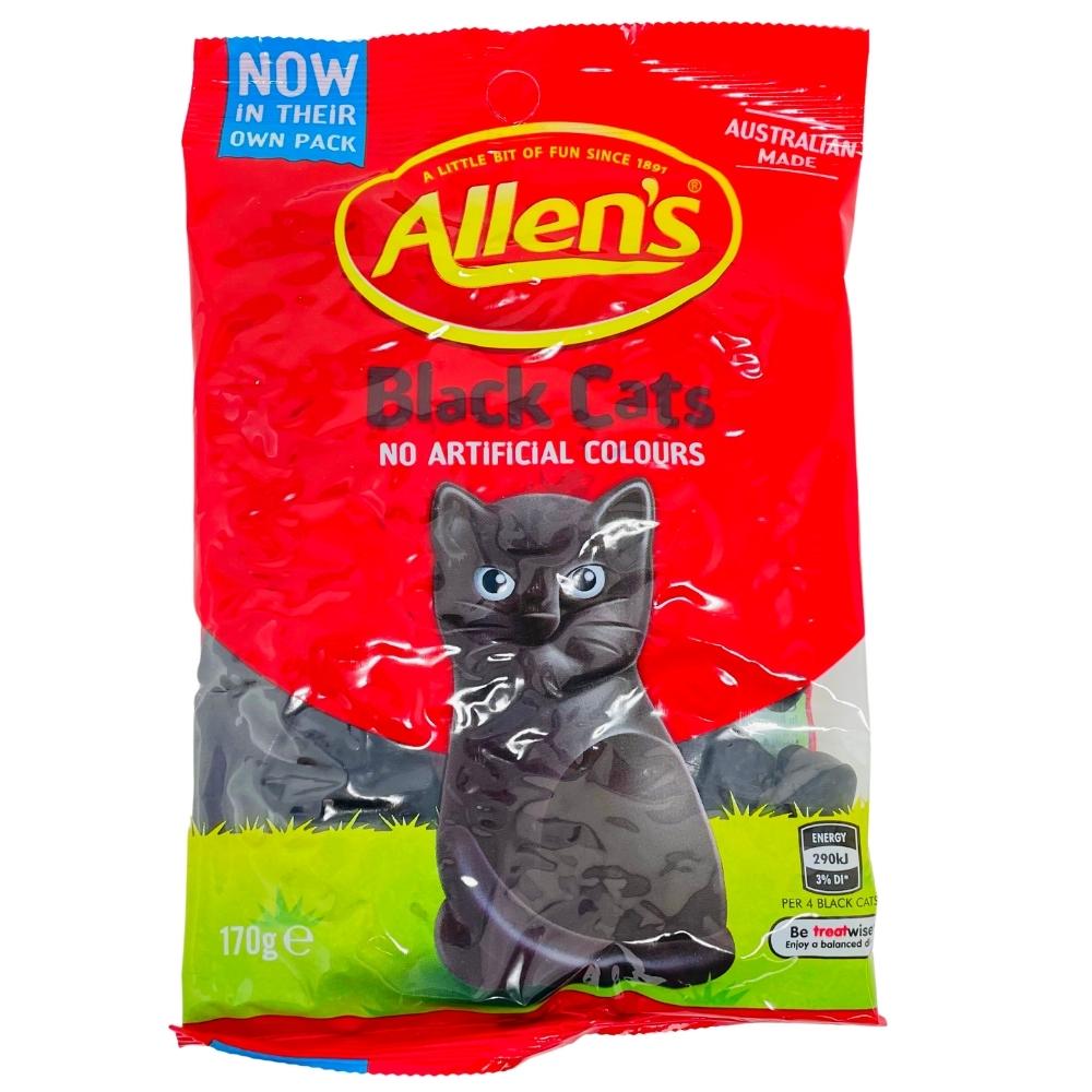 Allen's Black Cats - 170g | Candy Funhouse – Candy Funhouse CA