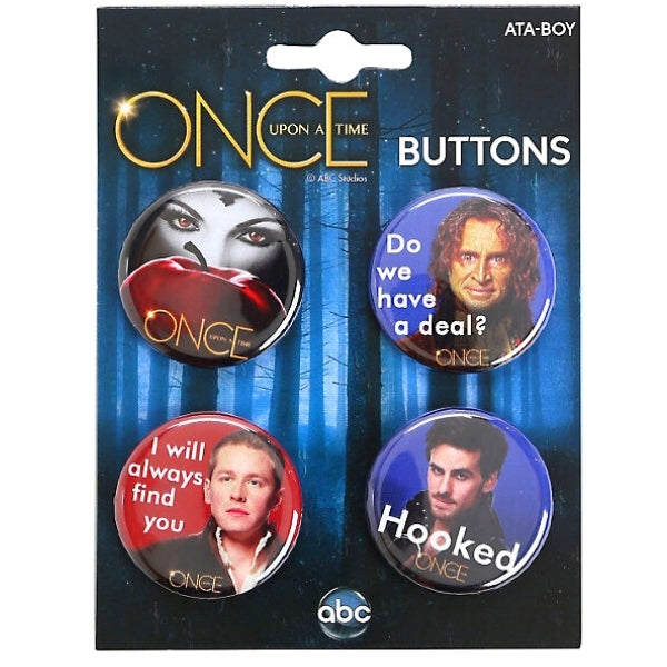 Once Upon A Time Decorative Pins/Buttons | Candy Funhouse – Candy ...