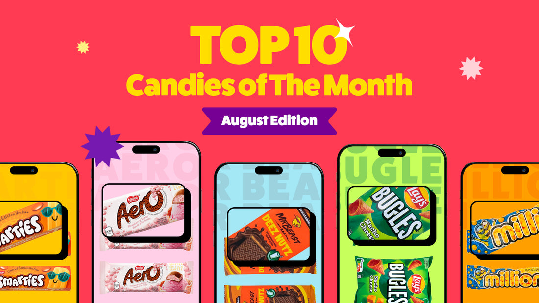 Top 10 Candies of the Month - August | Candy Funhouse – Candy Funhouse CA