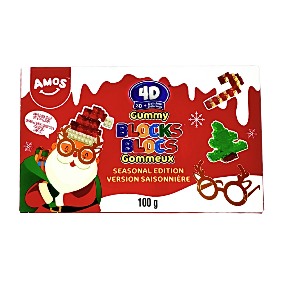 4D Gummy Blocks Christmas Edition - 100g | Candy Funhouse – Candy ...