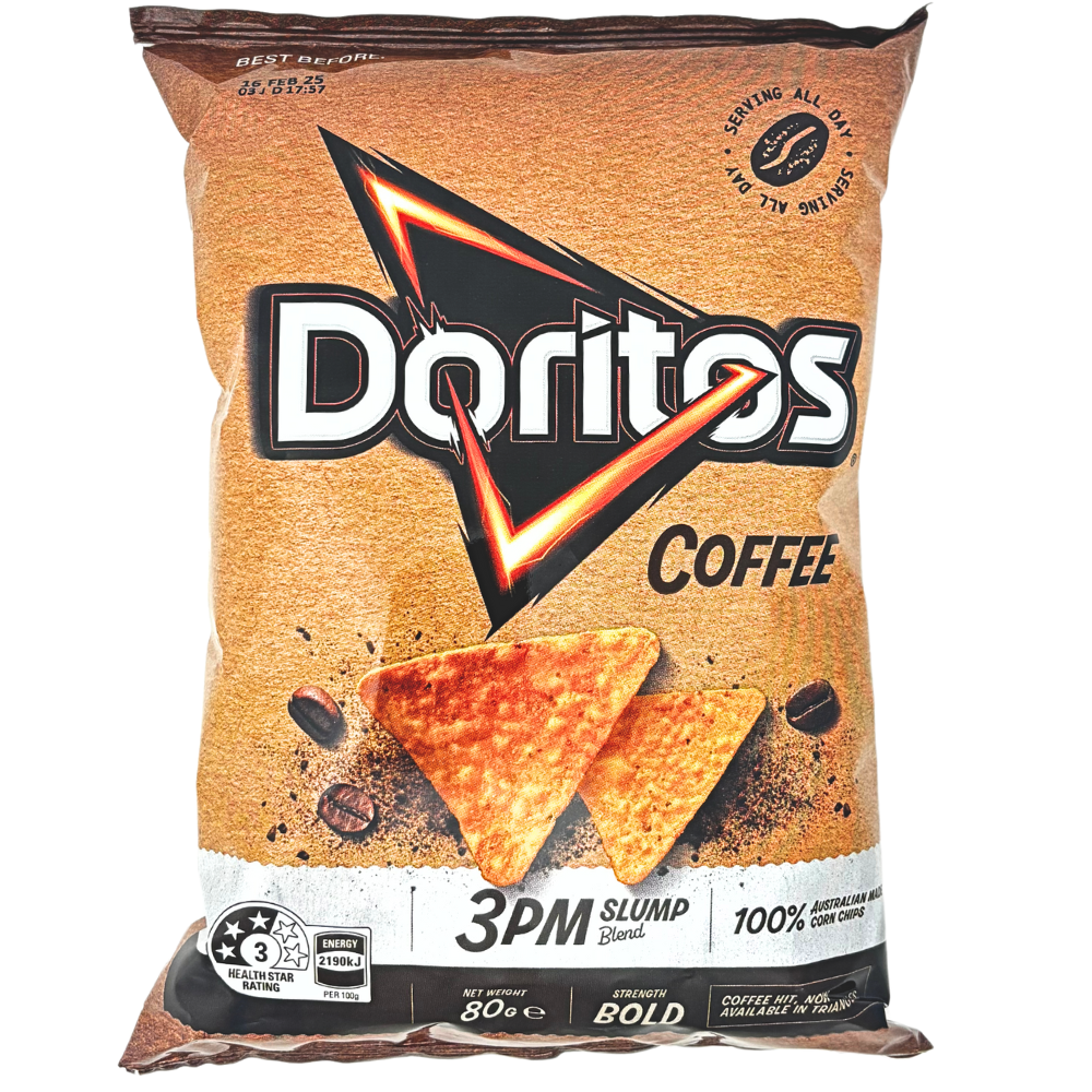 Doritos Coffee (Australia) - 80g | Candy Funhouse – Candy Funhouse CA