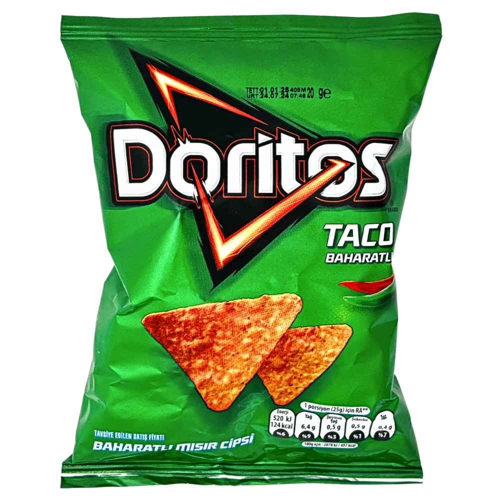 Doritos Taco Baharatli (Turkey) - 25g | Candy Funhouse – Candy Funhouse CA