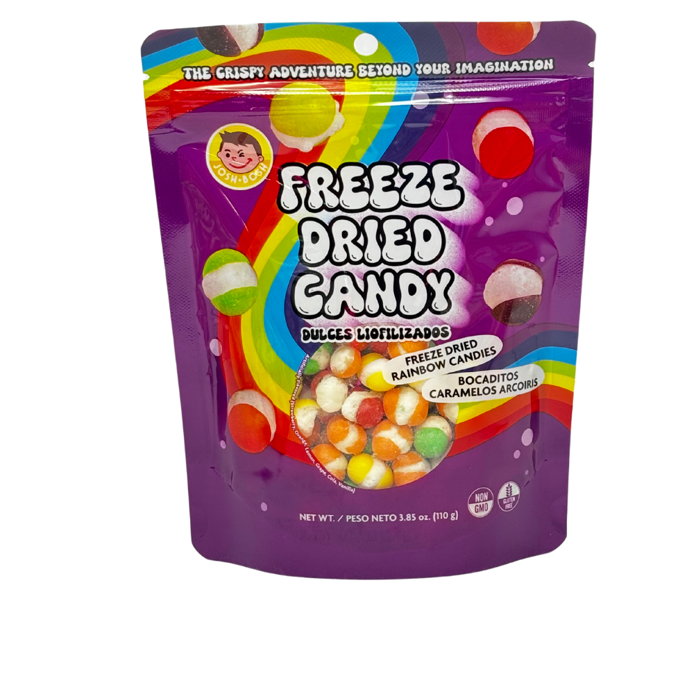 Josh Bosh Freeze Dried Rainbow Candy - 3.85oz | Candy Funhouse – Candy ...