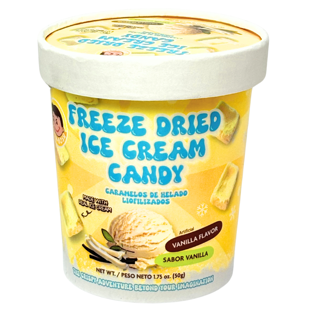 Josh Bosh Freeze Dried Vanilla Ice Cream - 1.75oz | Candy Funhouse ...