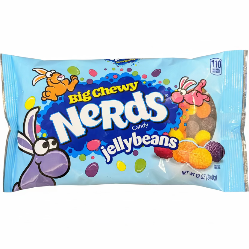 Nerds Big Chewy Jelly Beans - 12oz | Candy Funhouse – Candy Funhouse CA