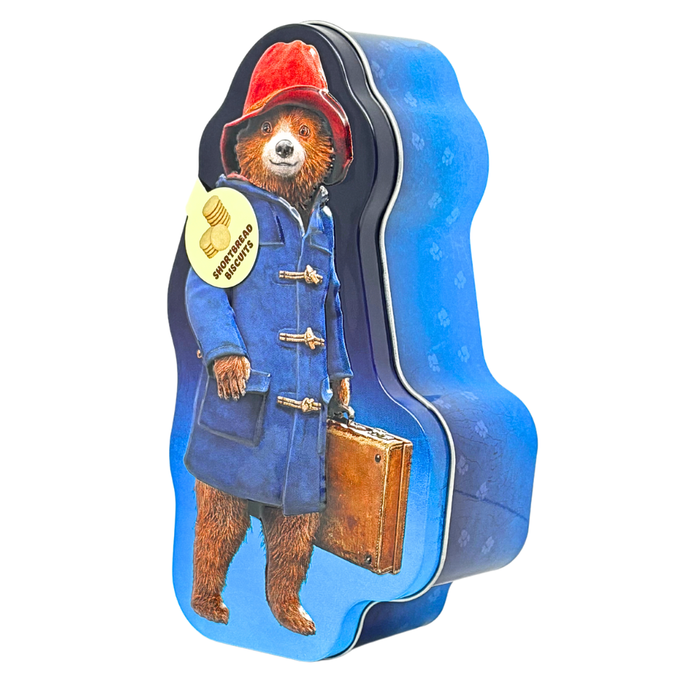 Paddington Bear Shortbread Biscuit Tin (UK) - 100g | Candy Funhouse ...