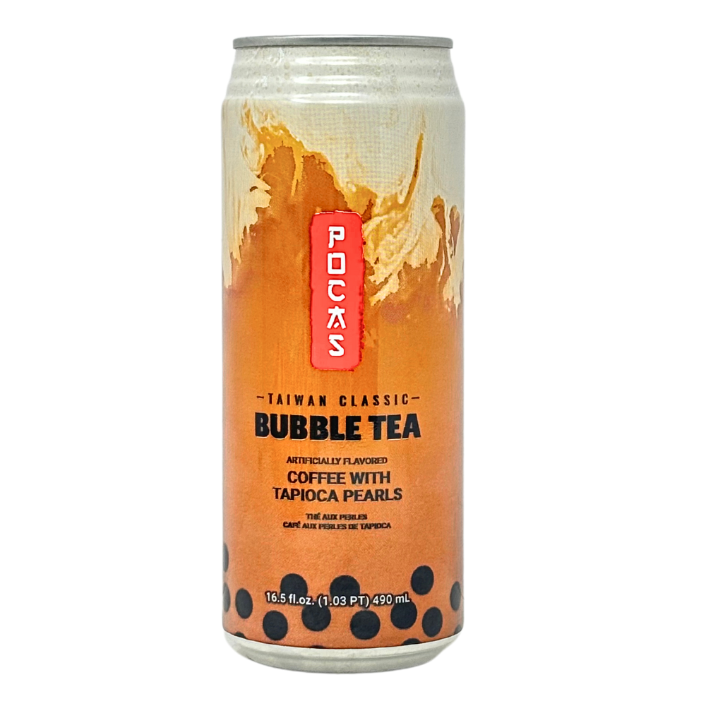 Pocas Bubble Tea with Tapioca Pearls Coffee - 16.5oz | Candy Funhouse ...