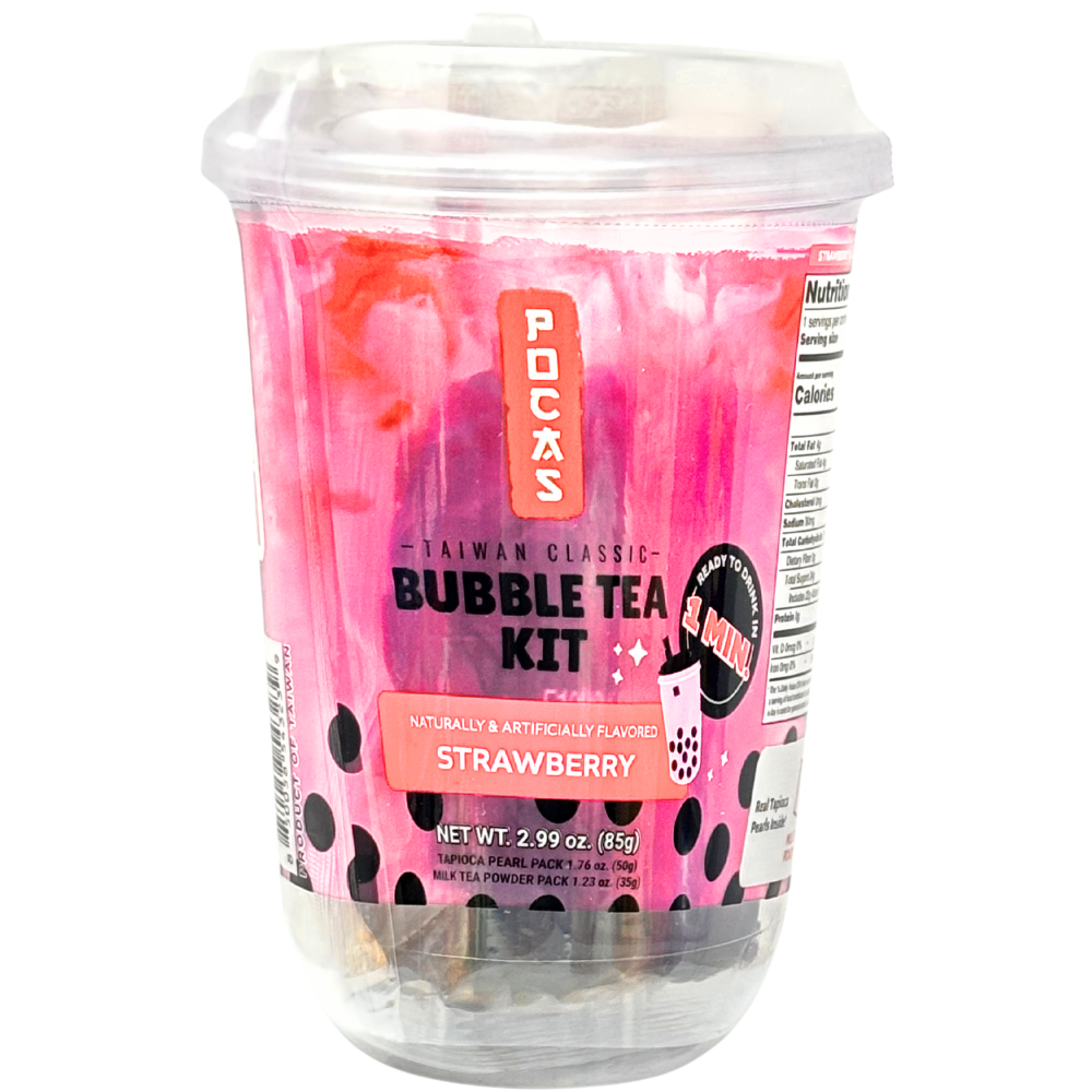 Pocas Popping Boba Kit Strawberry Single Cup - 2.99oz | Candy Funhouse ...