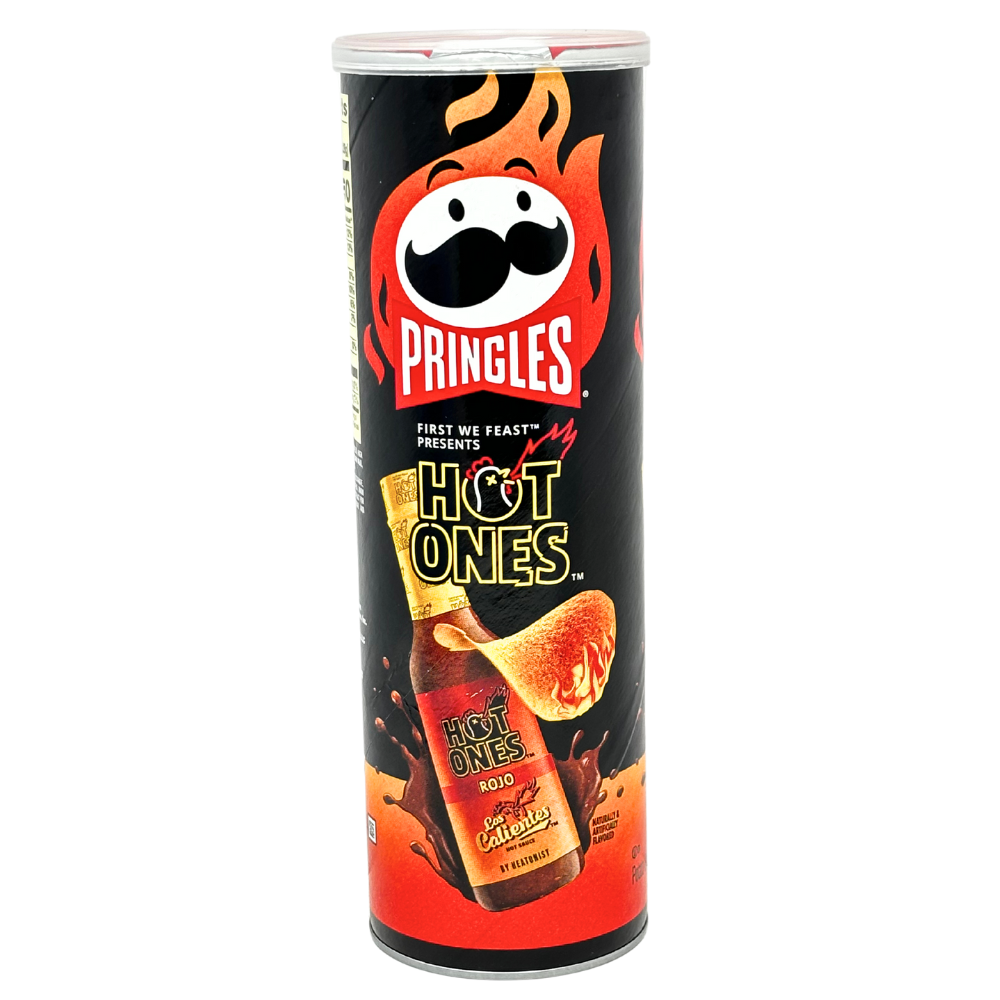Pringles Hot Ones Rojo - 156g | Candy Funhouse – Candy Funhouse CA