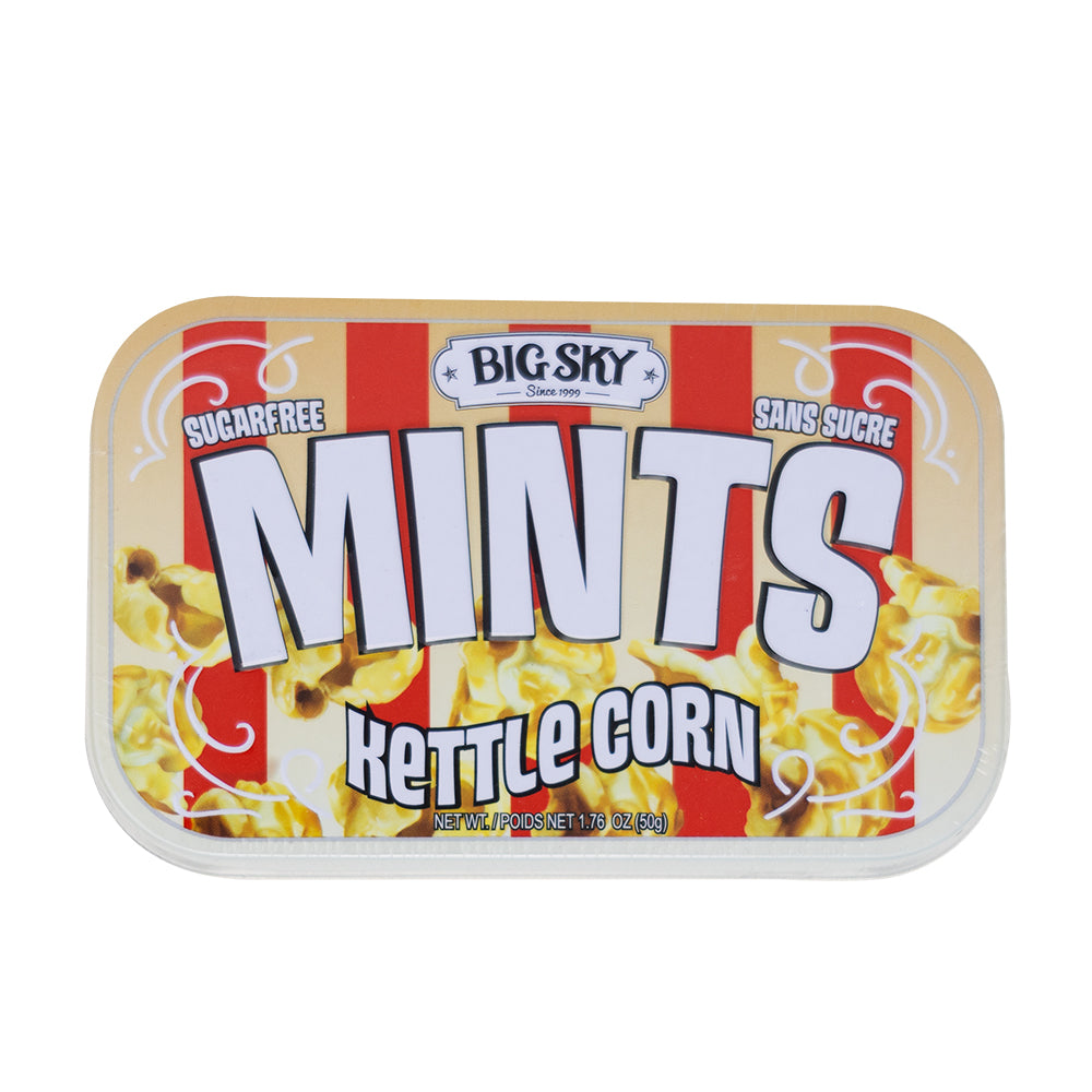 Big Sky Mints Kettle Corn - 50g | Candy Funhouse – Candy Funhouse CA