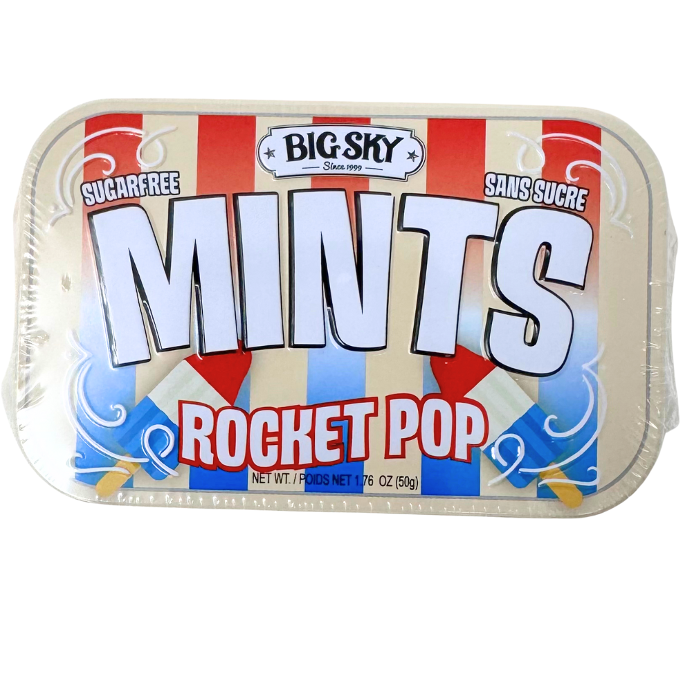 Big Sky Mints Rocket Pop - 50g | Candy Funhouse – Candy Funhouse CA