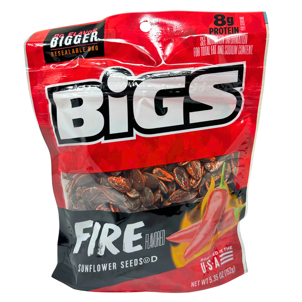 Bigs Fire Sunflower Seeds - 5.35oz | Candy Funhouse – Candy Funhouse CA
