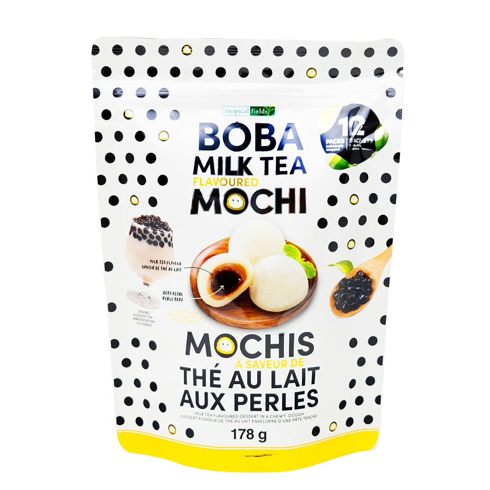Boba Milk Tea Flavoured Mochi - 178g | Candy Funhouse – Candy Funhouse CA