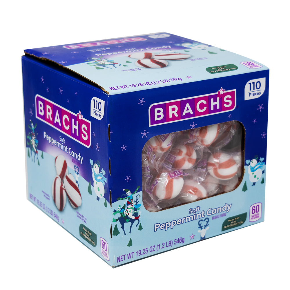 Brach's Soft Peppermint Candy - 110 Count | Candy Funhouse – Candy ...