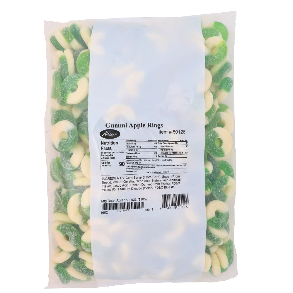 Gummi Rings-Apple Bulk Candy | Candy Buffets | Albanese – Candy Funhouse CA