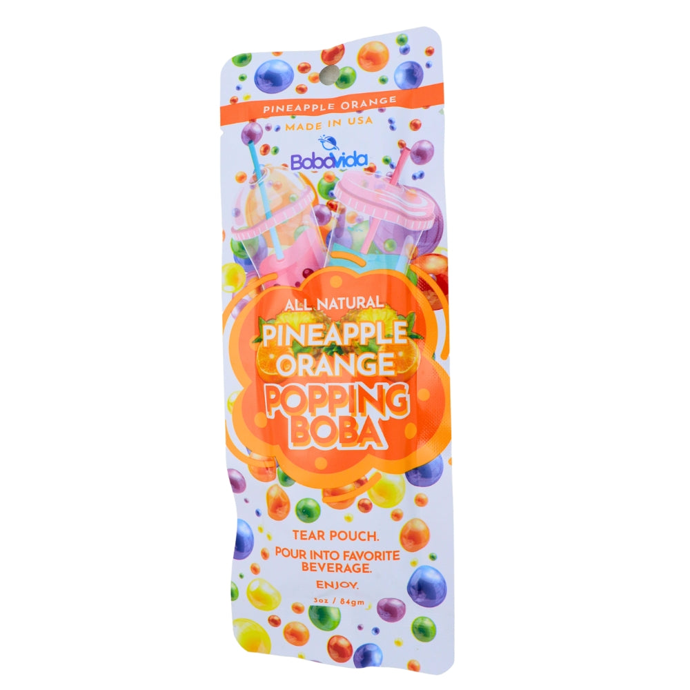 Boba Vida Pineapple Orange | Candy Funhouse – Candy Funhouse CA