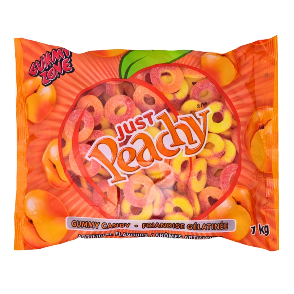 Gummy Zone Just Peachy Gummy Candies | Bulk Candy – Candy Funhouse CA