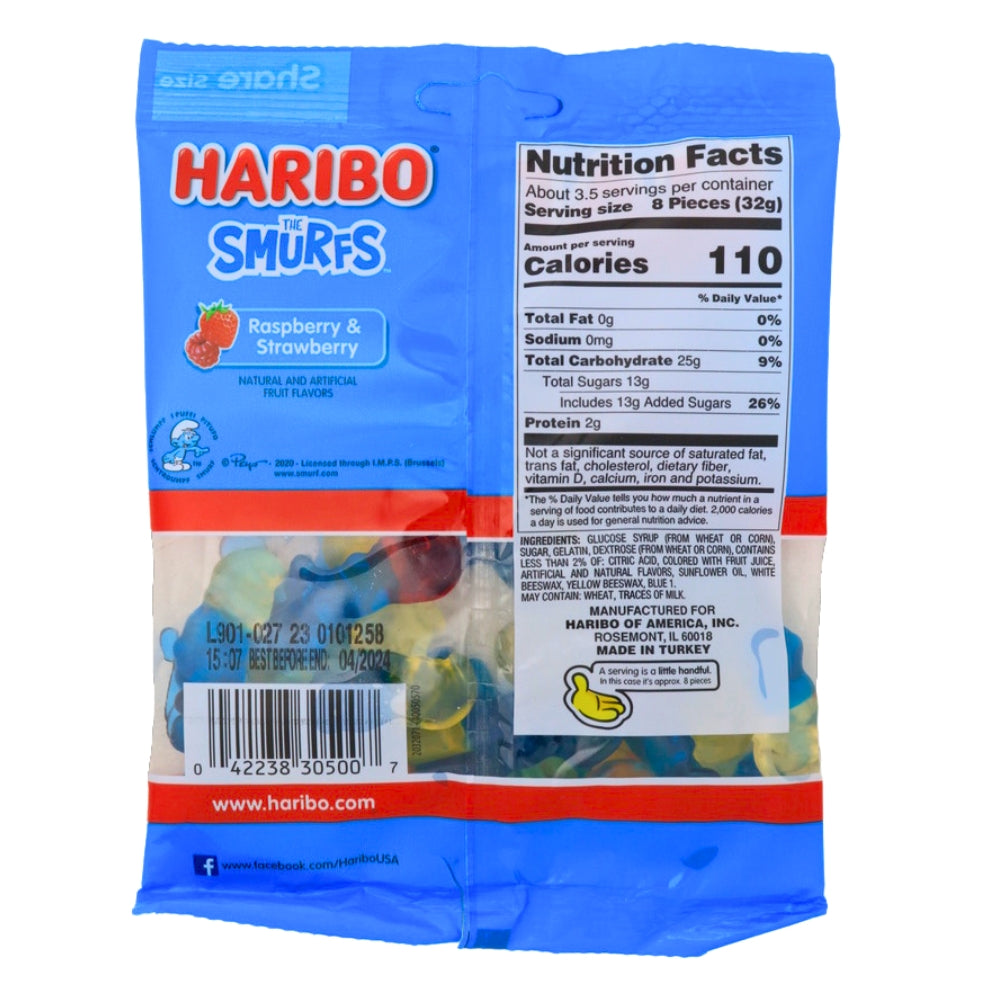 Haribo The Smurfs Gummy Candy | Candy Funhouse – Candy Funhouse CA