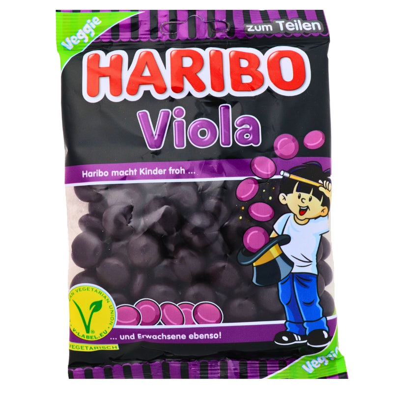 Haribo Viola | Licorice | Gummies-125g | Candy Funhouse
