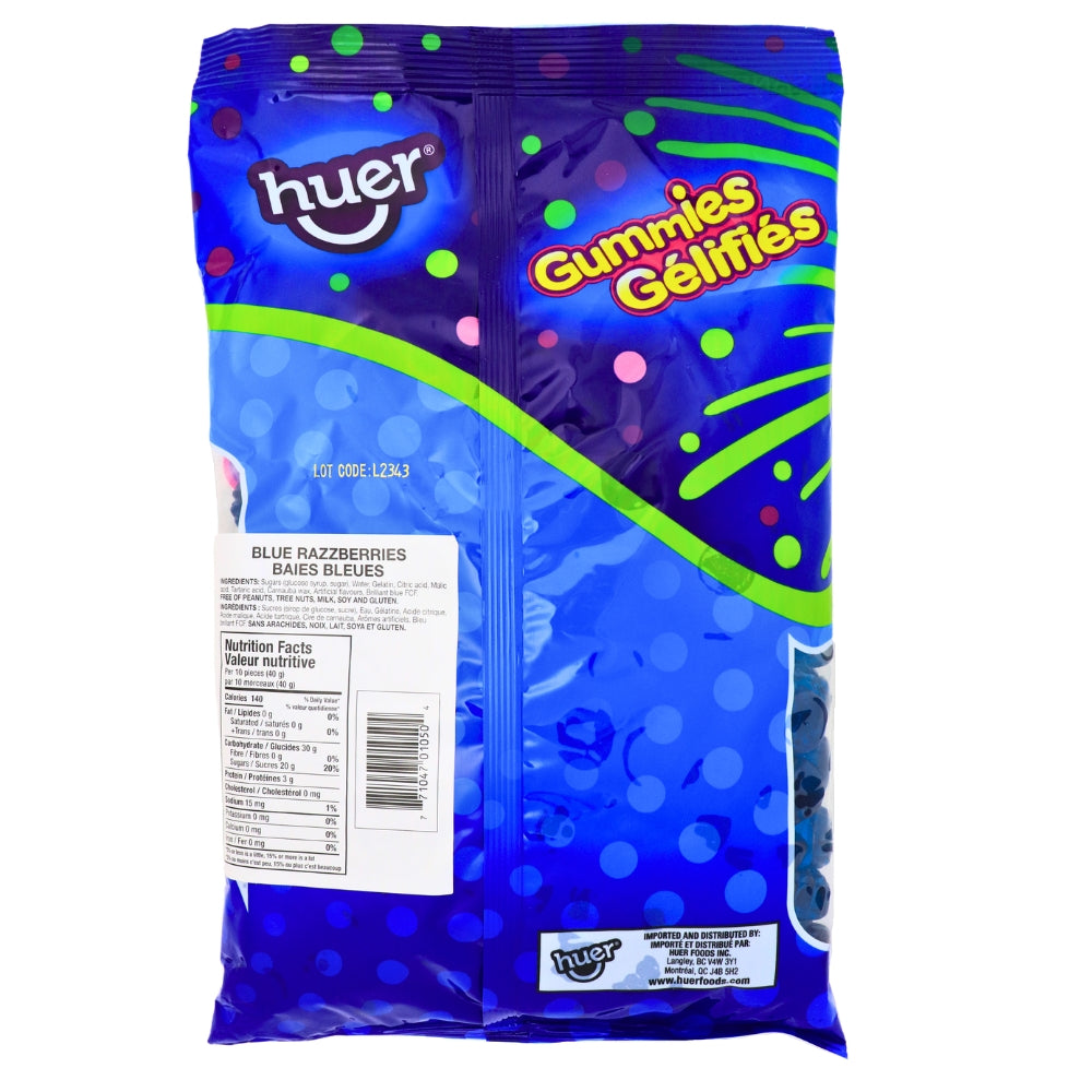 Huer Blue Razzberries Gummy Candy | Bulk Candies – Candy Funhouse CA