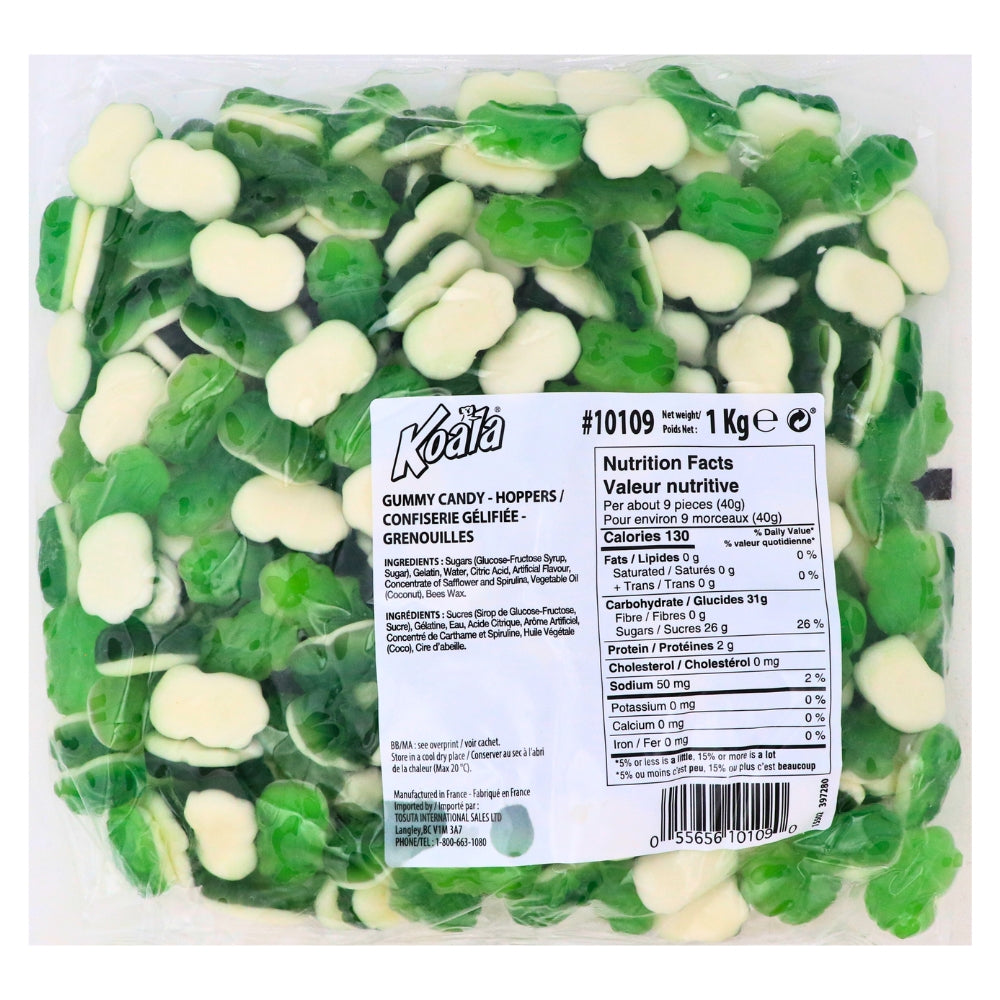 Koala Hoppers Frogs Gummy Candies-1 kg-Bulk Candy Canada – Candy ...