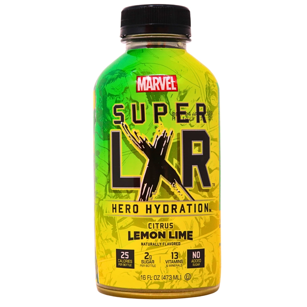 Arizona Marvel Super LXR Hero Hydration Citrus Lemon Lime