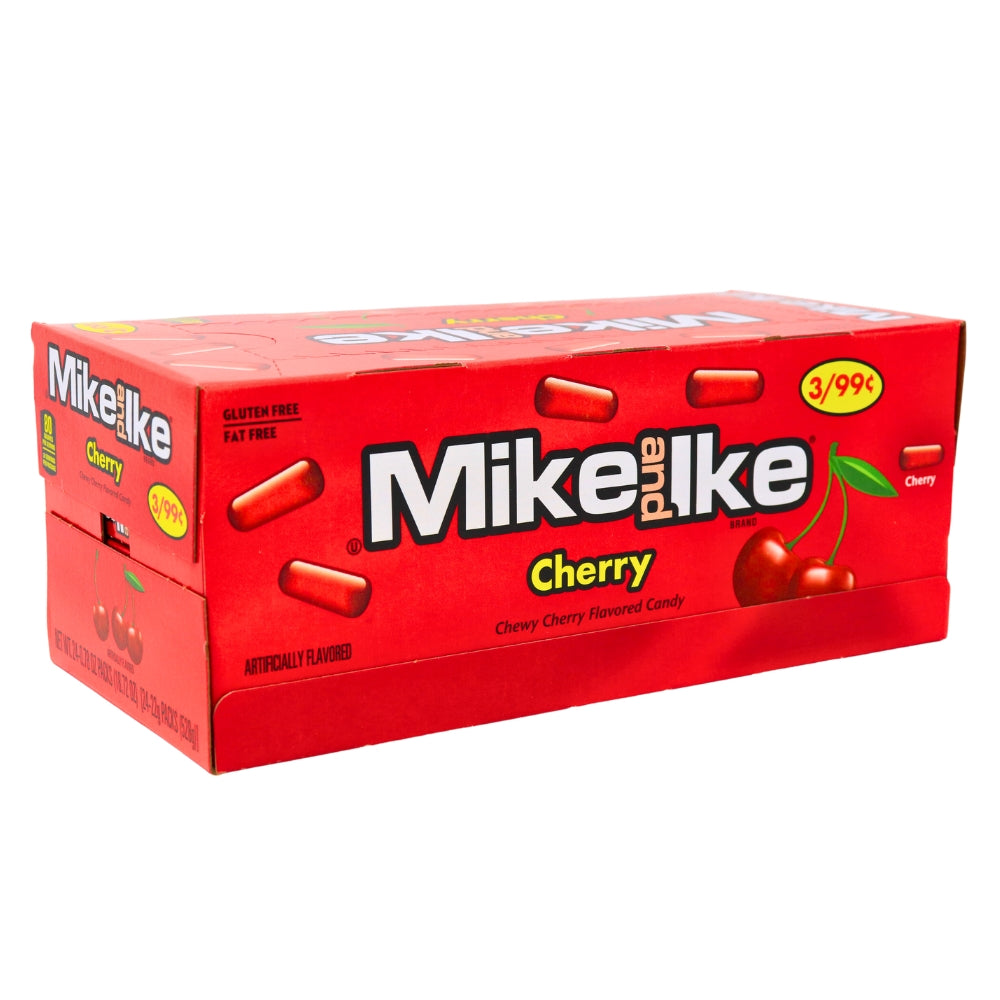 Mike and Ike Cherry - 24pcs | Candy Funhouse – Candy Funhouse CA