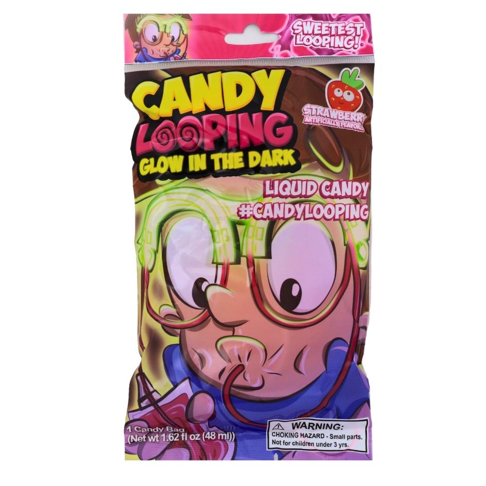 Raindrop Candy Looping Glow in the Dark - 1.62oz | Candy Funhouse ...