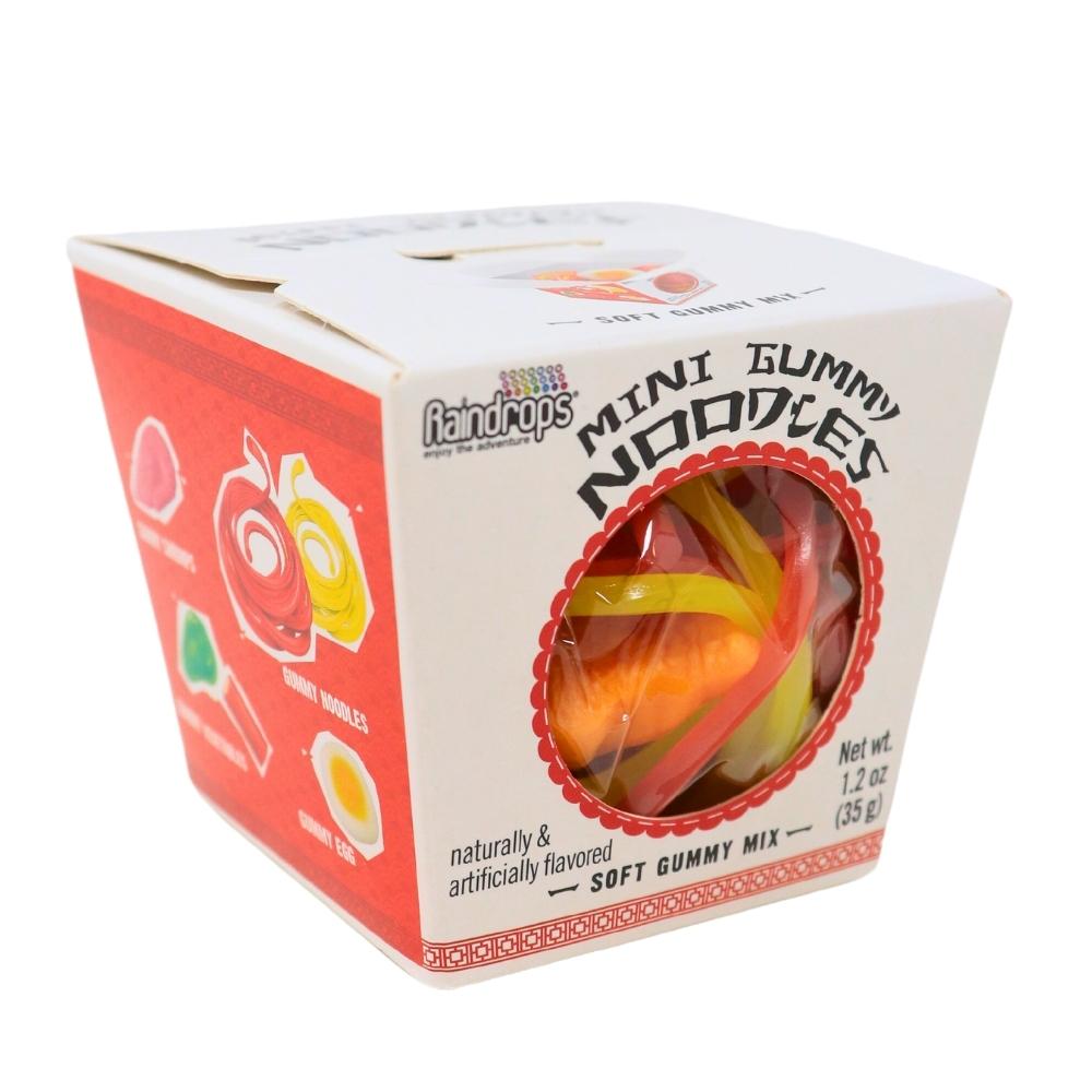 Raindrops Gummy Noodles in Takeout Carton - 1.2oz | Candy Funhouse ...