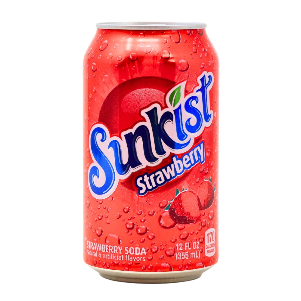 Sunkist Strawberry Soda 355ml | Candy Funhouse – Candy Funhouse CA