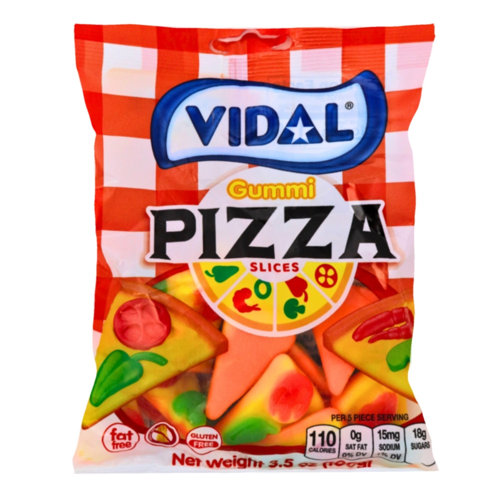 Vidal Pizza Slices Gummies - 3.5oz | Candy Funhouse – Candy Funhouse CA