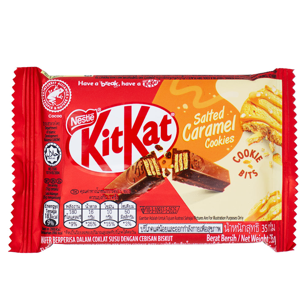Kit Kat Salted Caramel Cookies - 35g | Candy Funhouse – Candy Funhouse CA