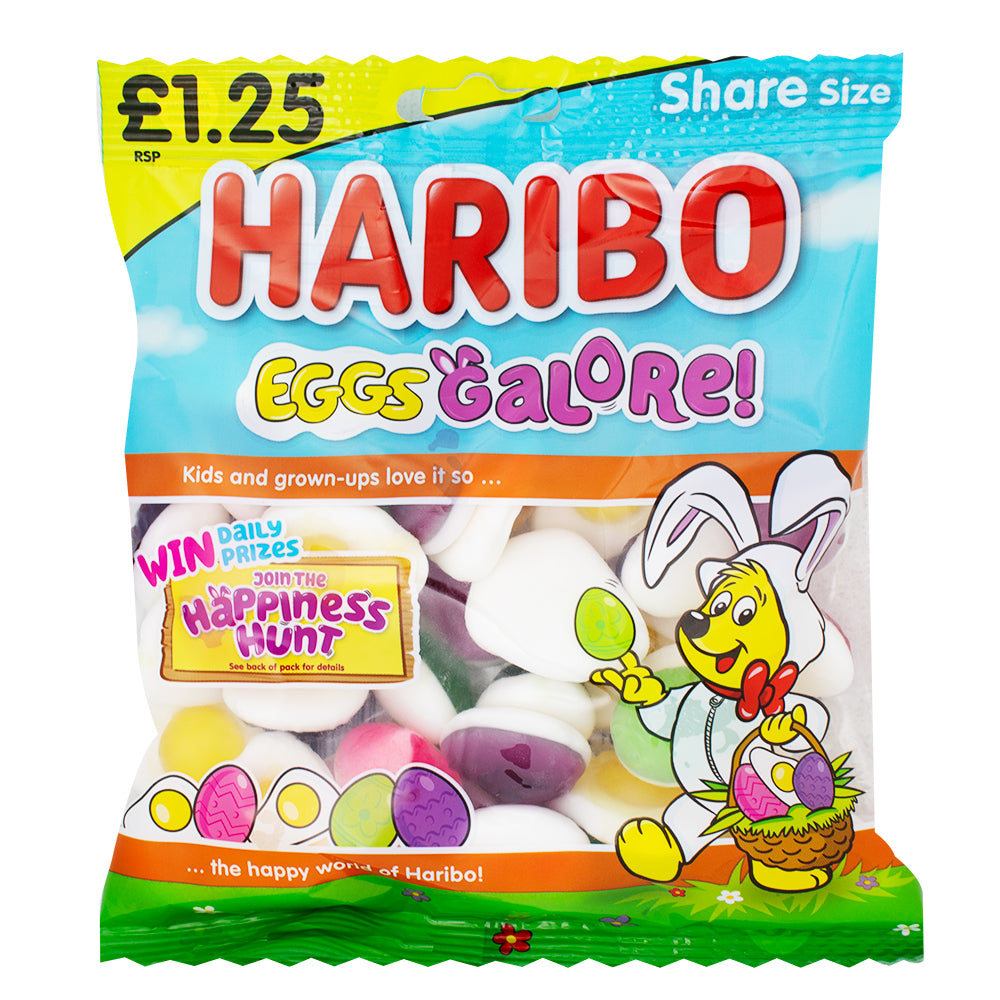 Haribo Easter Eggs Galore - 140g | Candy Funhouse – Candy Funhouse CA