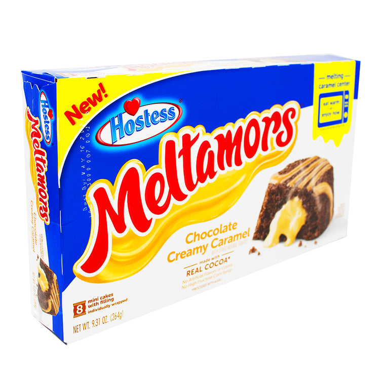 Hostess Meltamors Chocolate Creamy Caramel - 264g | Candy Funhouse ...