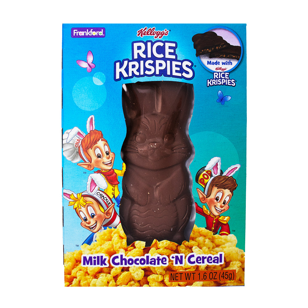 Rice Krispies Milk Chocolate Bunny | Candy Funhouse – Candy Funhouse CA