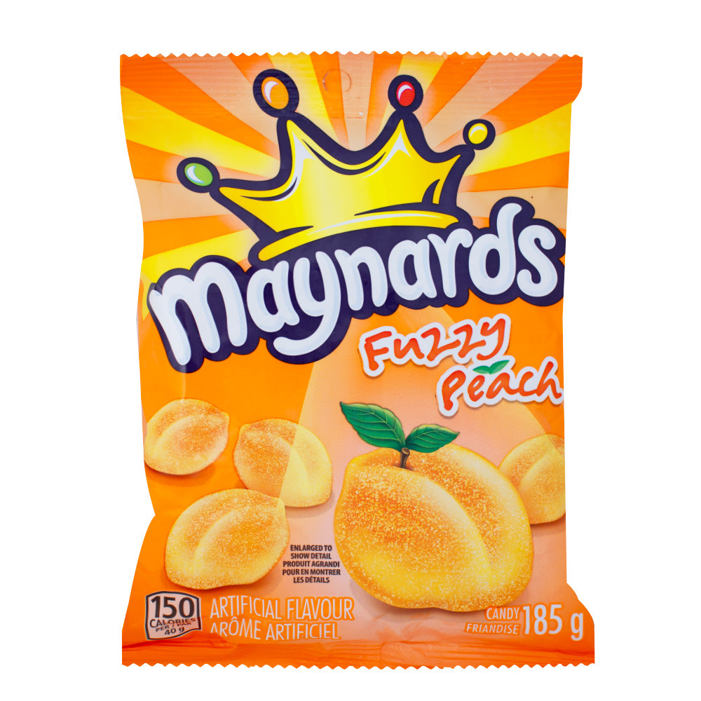 Maynards Fuzzy Peach Candy | Retro Canadian Candy – Candy Funhouse CA