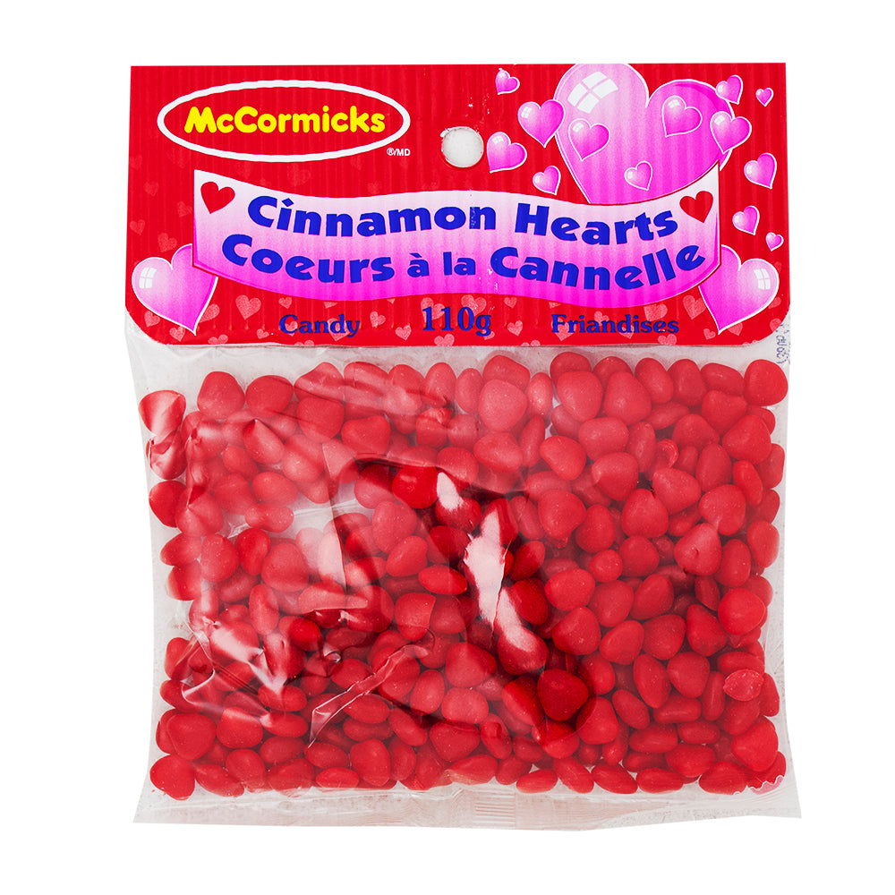 McCormick's Cinnamon Hearts | Valentine's Day Candy – Candy Funhouse CA